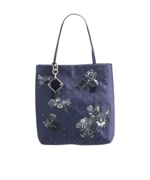 Tory Burch Embellished Satin Handbag