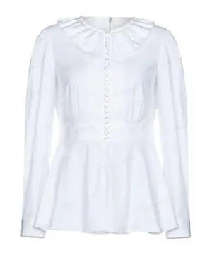 Dolce & Gabbana Solidcolor Longsleeve Top - White