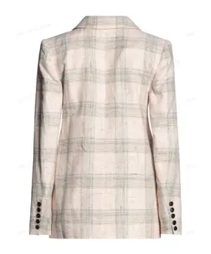 Isabel Marant Étoile Woolblend Plaid Double-breasted Coat