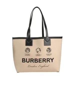 Burberry Minimalist Printed Tote Bag