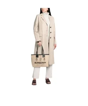 Burberry Minimalist Printed Tote Bag