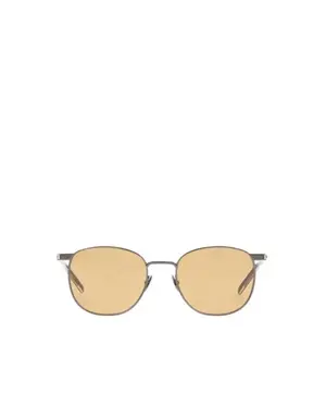 Saint Laurent Metal Round Frame Sunglasses - No