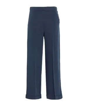 MAXCO. Casual Wideleg Trousers - Blue