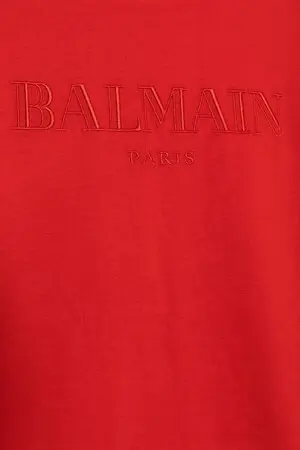 Balmain Embroidered Short-sleeves T-shirt