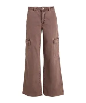 MAXCO. Solidcolor Long Trousers - Light Brown