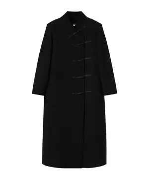 RÓHE Wool Coat With Chinese Frog Closures