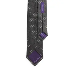 Ralph Lauren Pin Dot Peau De Soie Tie