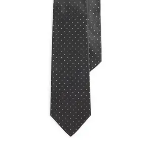Ralph Lauren Pin Dot Peau De Soie Tie