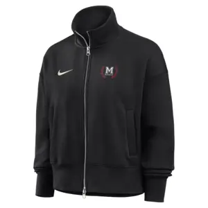 Nike Nike College Phoenix Fleece Track Jacket Black