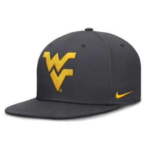 Nike West Virginia Pro Dri-fit College Fitted Hat - Grey