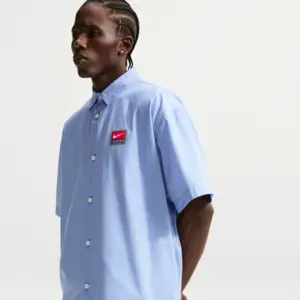 Nike Life Short-sleeve Button-down Top
