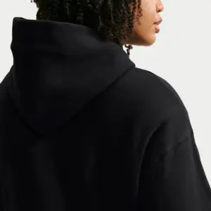 Nike Studio Fleece Medium Weight Oversized Pullover Logo Hoodie