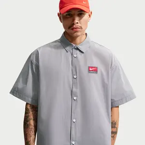 Nike Life Short-sleeve Button-down Top