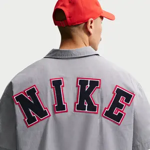 Nike Life Short-sleeve Button-down Top