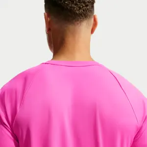 Nike Hydroguard Essential Dri-fit Uv Short Sleeve Top - Pink