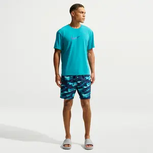 Nike Swim Breaker 7" Brief-lined Volley Short - Blue