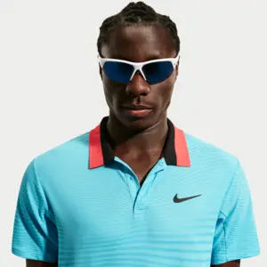 Nike Court Slam Aero-fit Tennis Polo - Blue