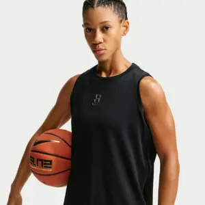 Nike Aero-fit Sleeveless Basketball Top - Black