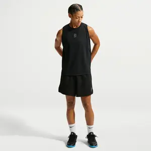 Nike Aero-fit Sleeveless Basketball Top - Black