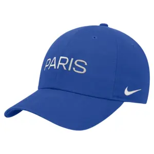 Nike Psg Club Adjustable Cap - Blue
