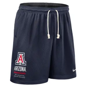 Nike Arizona Sideline Reversible Dri-fit College Shorts - Blue