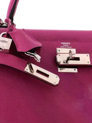 Hermès Kelly Handbag 28 Satchel With Palladium Hardware