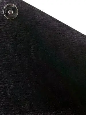 Saint Laurent Classic Monogram Envelope Satchel Mixed Matelasse Leather Large Shoulder Bag
