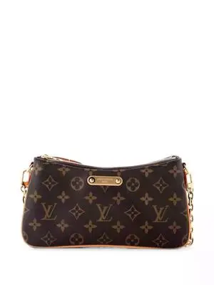 LOUIS VUITTON Liv Pochette Monogram Canvas Crossbody Bag - Brown
