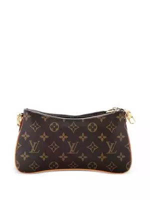 LOUIS VUITTON Monogram Canvas Pochette Bag - Brown
