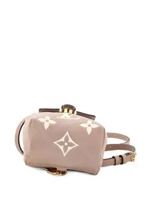 LOUIS VUITTON Tiny Monogram Backpack - Brown