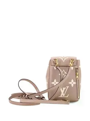 LOUIS VUITTON Tiny Monogram Backpack - Brown