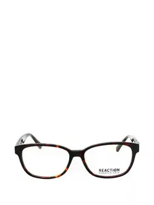 KENNETH COLE Rectangle Frame Eyeglasses - Brown