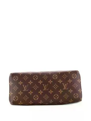 LOUIS VUITTON Petit Palais Monogram Canvas Satchel - Brown