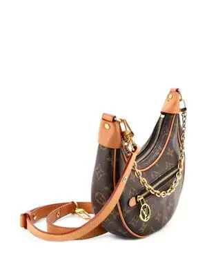 LOUIS VUITTON Loop Handbag Monogram Canvas Hobo Bag