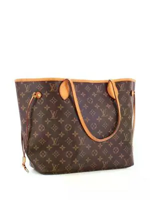 LOUIS VUITTON Neverfull Monogram Canvas Mm Tote Bag - Brown