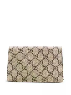 Gucci Dionysus Gg Coated Canvas Super Mini Crossbody Bag