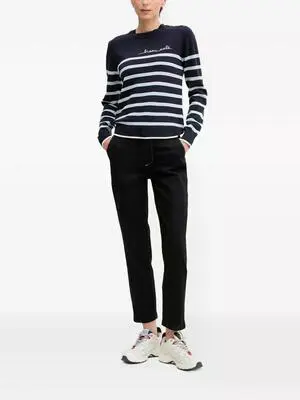 BENETTON Straight Leg Jeans With Contrast Stitching - Blue