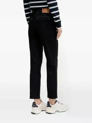 BENETTON Straight Leg Jeans With Contrast Stitching - Blue
