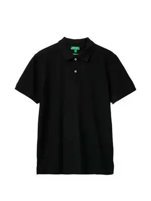 BENETTON Logo-embroidered Polo Shirt