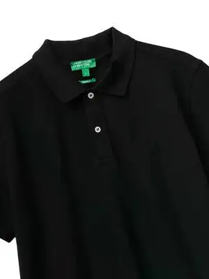 BENETTON Logo-embroidered Polo Shirt