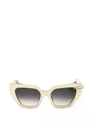 Roberto Cavalli Embellished Cat-eye Sunglasses - Neutrals