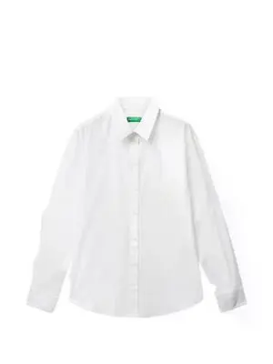 BENETTON Long Sleeve Button-down Shirt