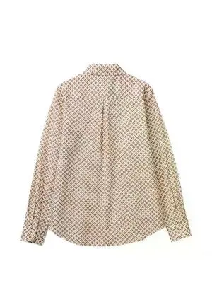 BENETTON Geometric Print Shirt