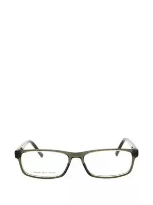 Tommy Hilfiger Rectangle-frame Glasses - Grey