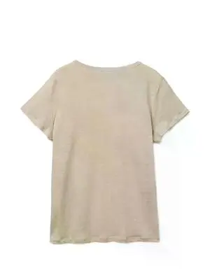 BENETTON Scoop-neck T-shirt - Neutrals