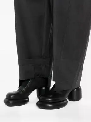 LITKOVSKA Pleated Barrel-leg Trousers