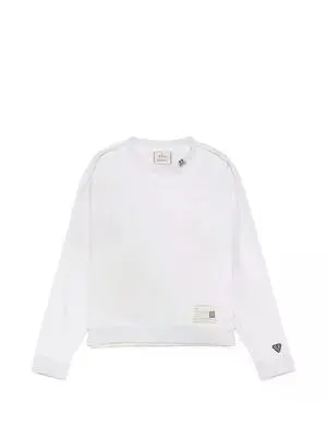Mihara Yasuhiro Logo-patch Crew Neck Sweater - Grey