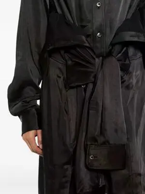 Mihara Yasuhiro Combined Shirt Dress