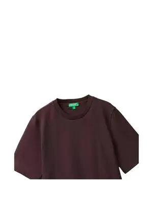 BENETTON Ribbed-trim T-shirt