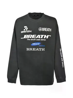 BREATH Company Long-sleeve T-shirt - Black
